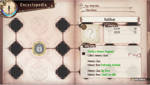 Plachtas Memory 7.5&8 Guide in Atelier Sophie: The Alchemist of the ...