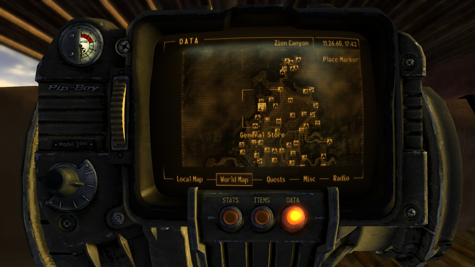 How To Find The Zion Valley Snow Globe In Fallout: New Vegas - GamerZenith