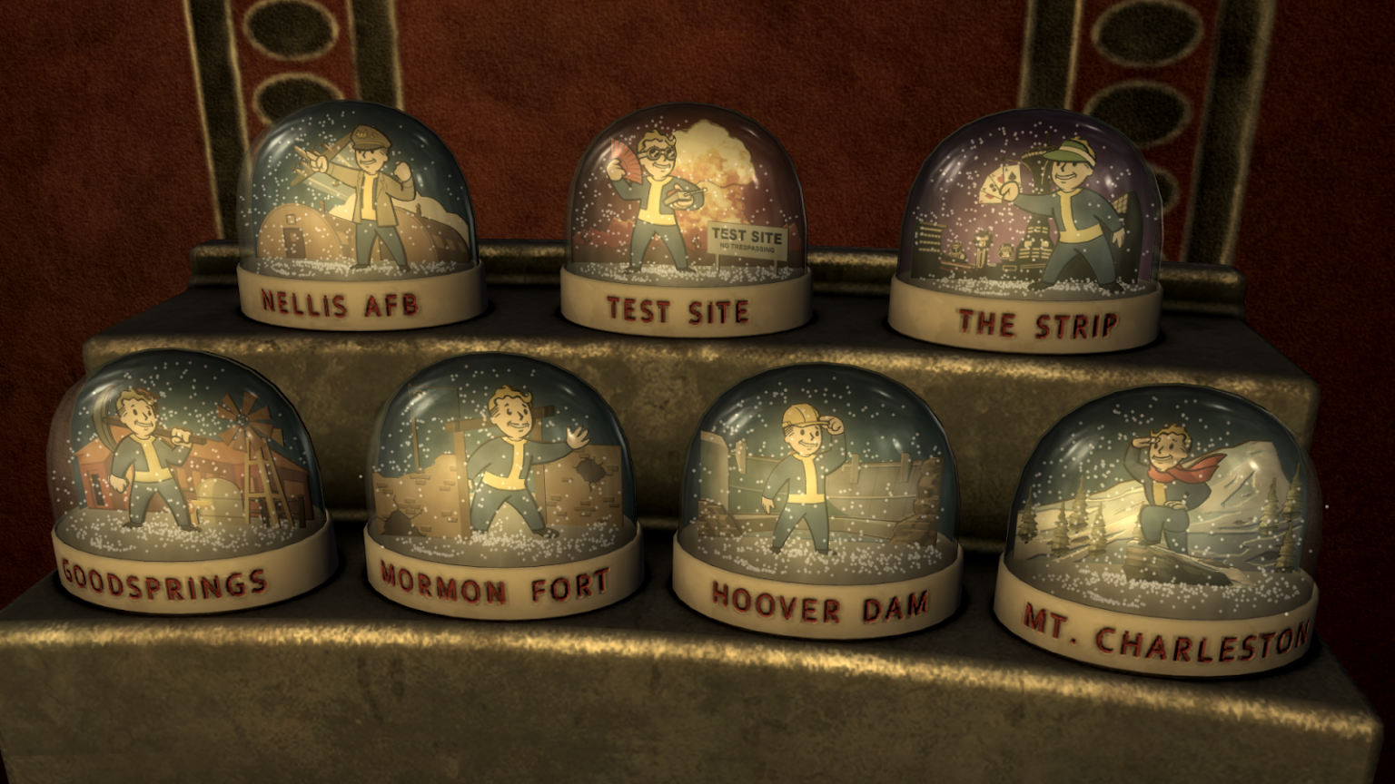 Where To Find All The Snow Globes In Fallout New Vegas - GamerZenith
