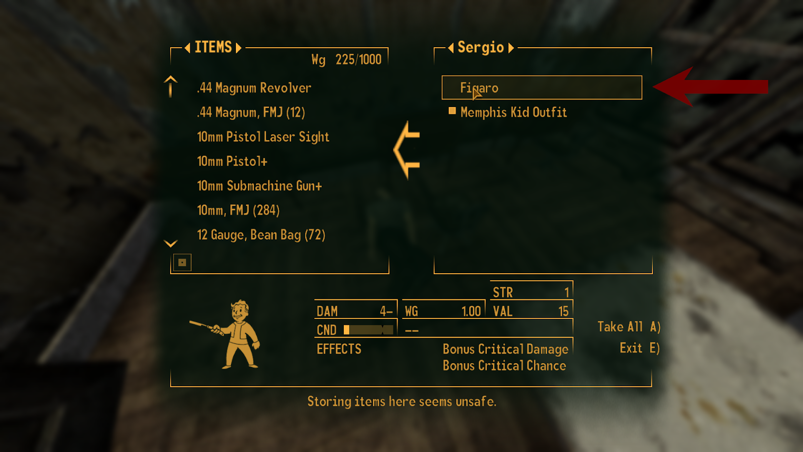 How To Get The Unique “Figaro” Straight Razor In Fallout: New Vegas ...